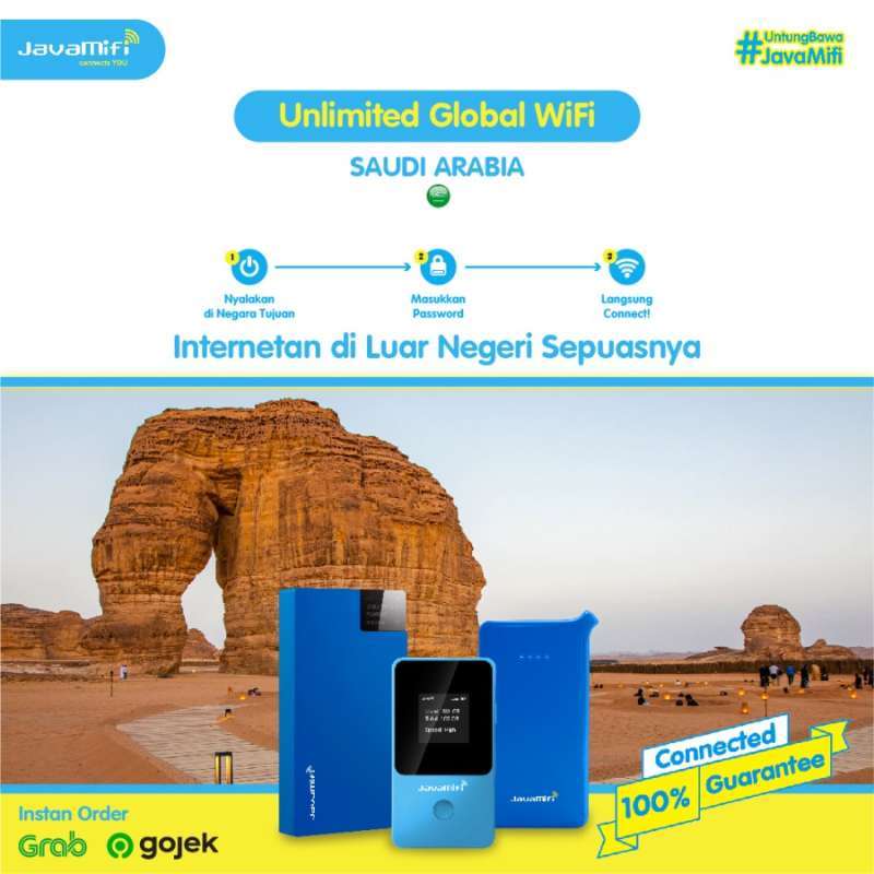 Jual Javamifi 4g Global Wifi Saudi Arabia Unlimited | Sewa Travel Wifi ...