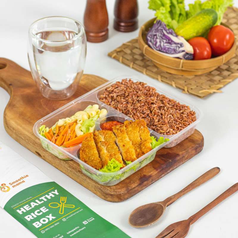 Jual Nasi Box Healthy Box Catering Diet Box Chicken Grill Healthy Rice ...