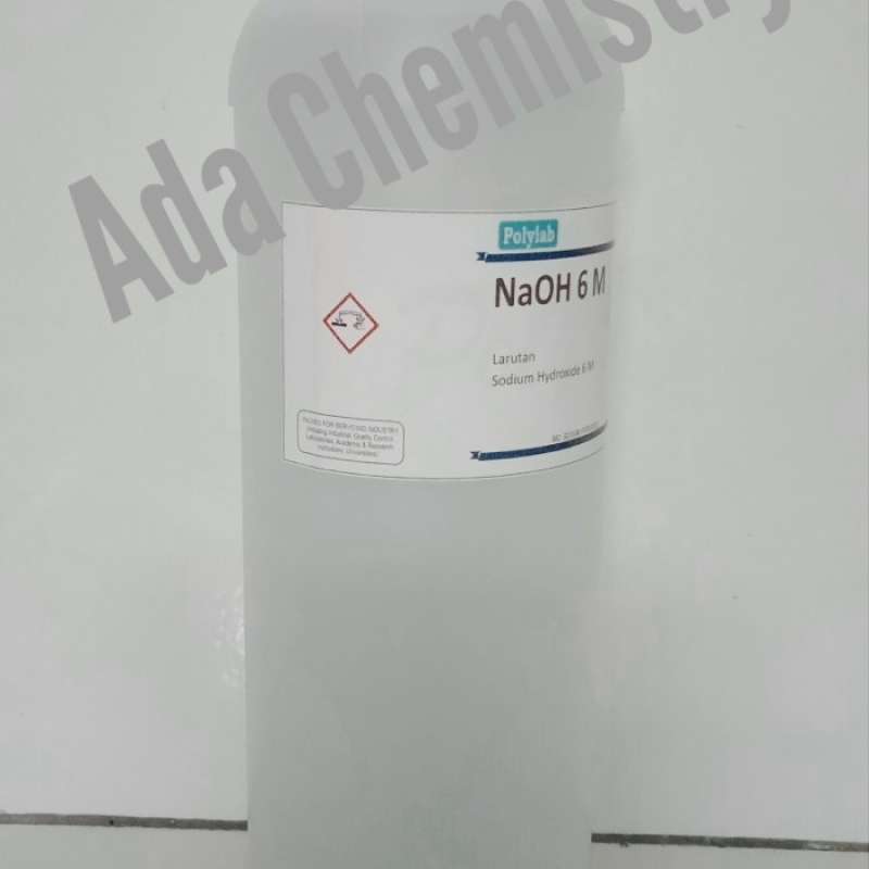 Promo Sodium Hydroxide - Naoh 6 M - Natrium Hidroksida 6 M 1lt Diskon ...