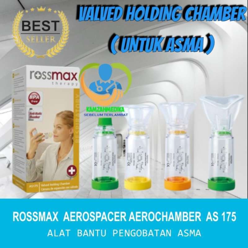 Promo Ross Aerospacer Aerochamber As175 Corong Asma Aero Spacer Chamber ...