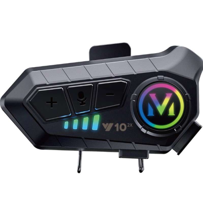 Jual Smartcom Y10 2x Intercom Helm Bluetooth Chip Qualcomm 5.0 Fm Radio ...