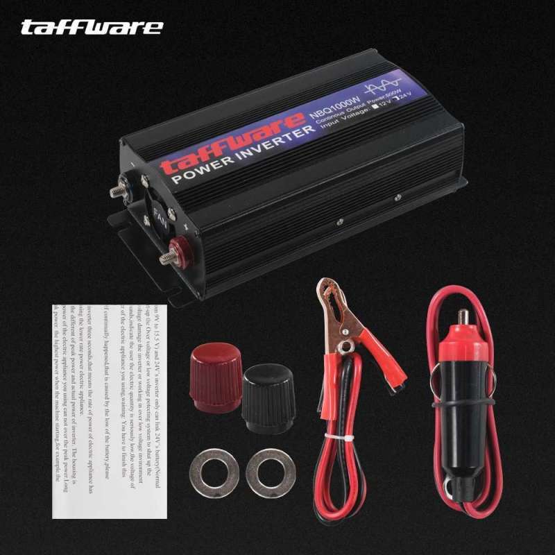 Jual Power Inverter Mobil Pure Sine Wave Dc 24 To Ac 220v 1000w Nbq1000 ...