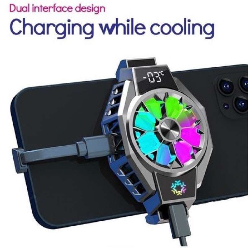 Promo New X9 Mobile Phone Radiator Semiconductor Fast Cooling Pendingin ...