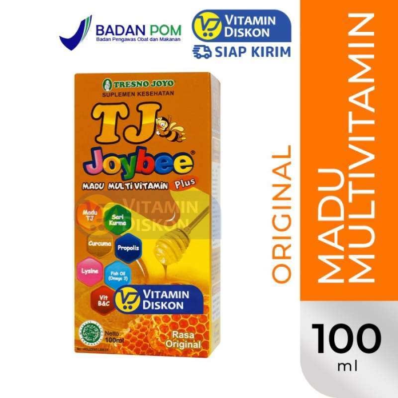 Jual Madu Tj Joybee Madu Multivitamin Original 100ml Di Seller Retail ...