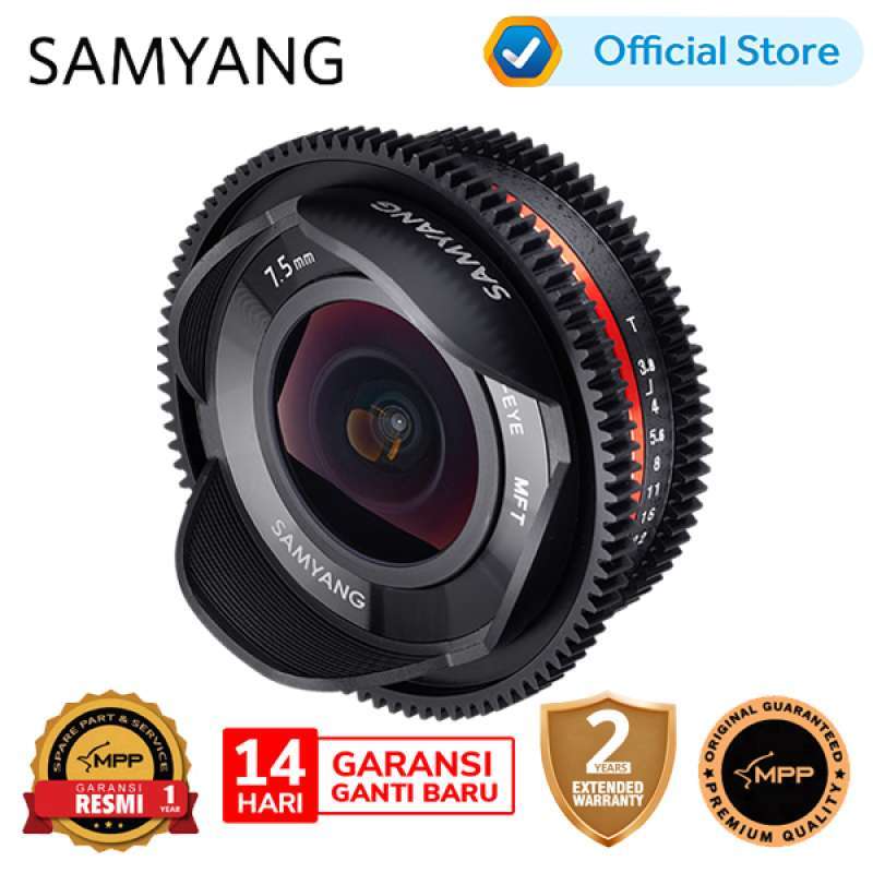 Jual Samyang 7.5mm T3.8 Cine Umc Fish-eye Mft Lensa Kamera Di Seller Samyang Official Store ...