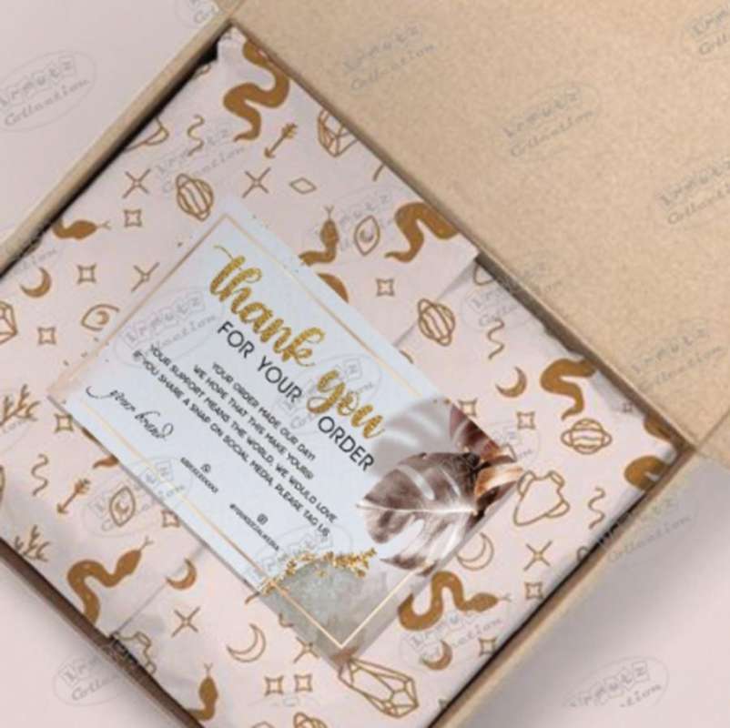 Jual Box Packaging Hampers Thanks Card Kartu Ucapan Terima Kasih Dsain ...