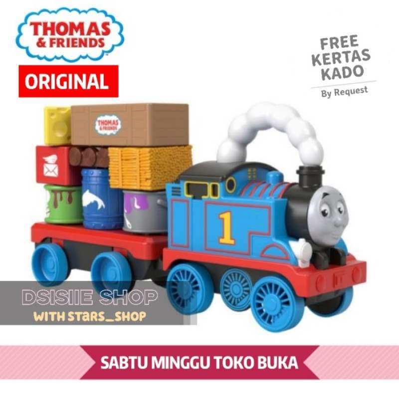 Promo Thomas And Friends Wobble Cargo Stacker - First Baby Train Diskon ...