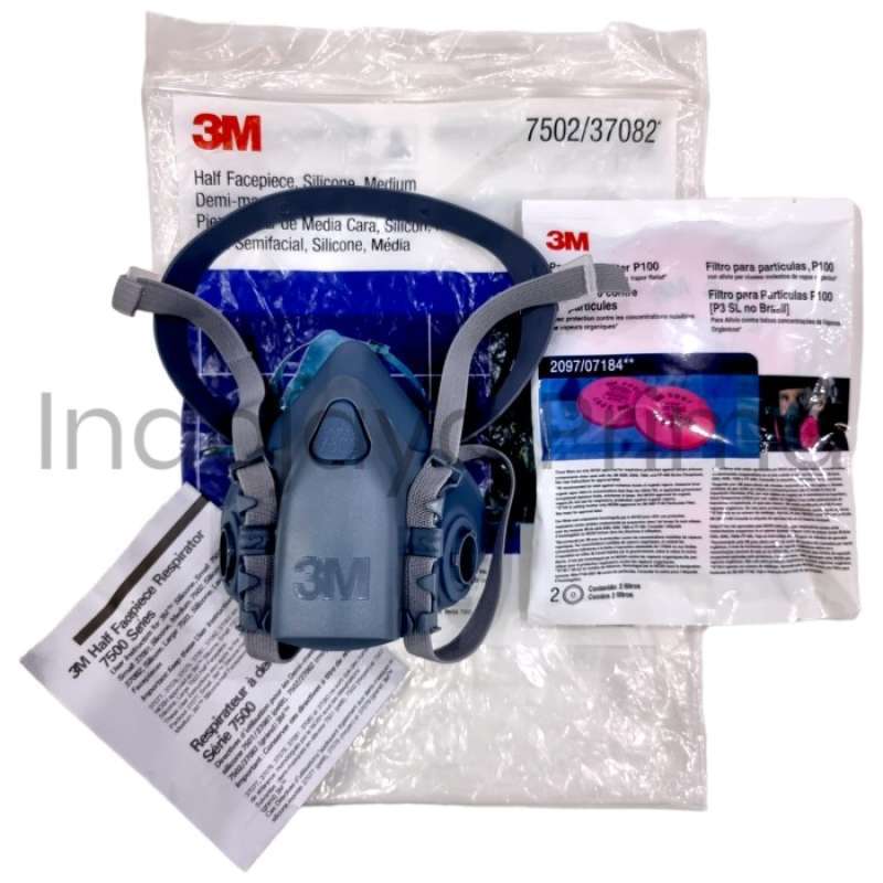 Promo 3m 7502 + 2097-p100 Particulate Filter Diskon 23% Di Seller Darmaroca - Cengkareng Barat ...