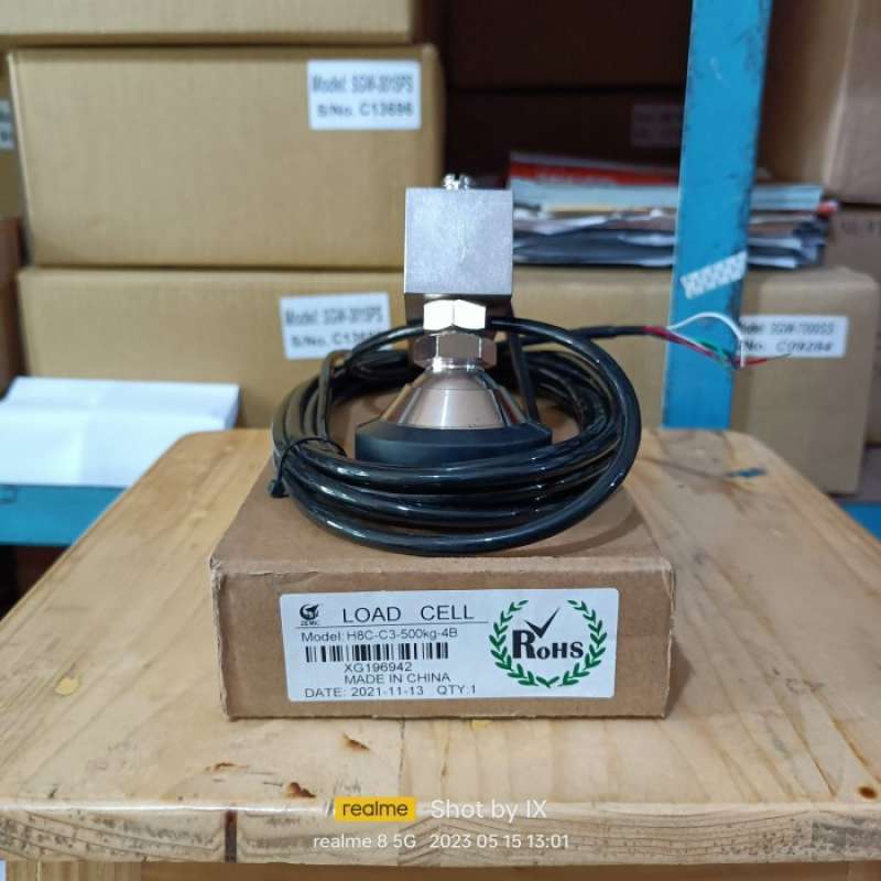 Promo Load Cell Zemic H8c -c3- 500kg Loadcell Shear Beam 500 Kg Diskon ...