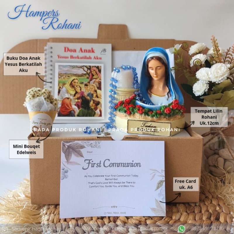 Promo Hampers Rohani/hadia Komuni Pertama/hadiah Baptis/kado Rohani ...