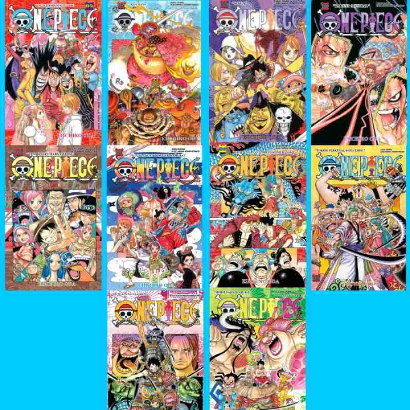 Promo Komik One Piece Vol 95 96 97 98 99 100 Eiichiro Oda Diskon 23% Di ...
