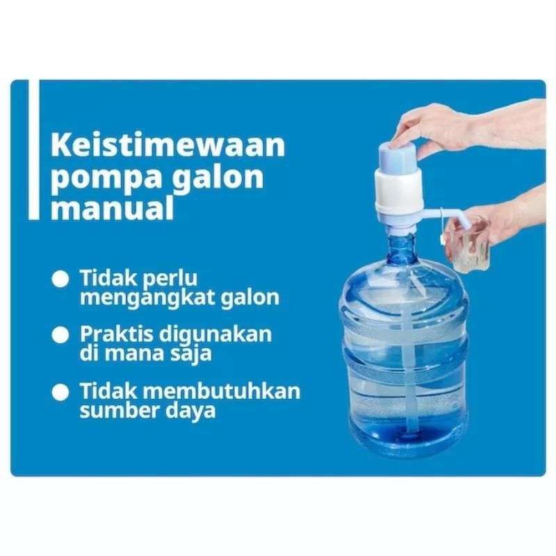 Jual Pompa Galon Air Manual Pump Hemat Daya Dispenser Air Galon Non ...