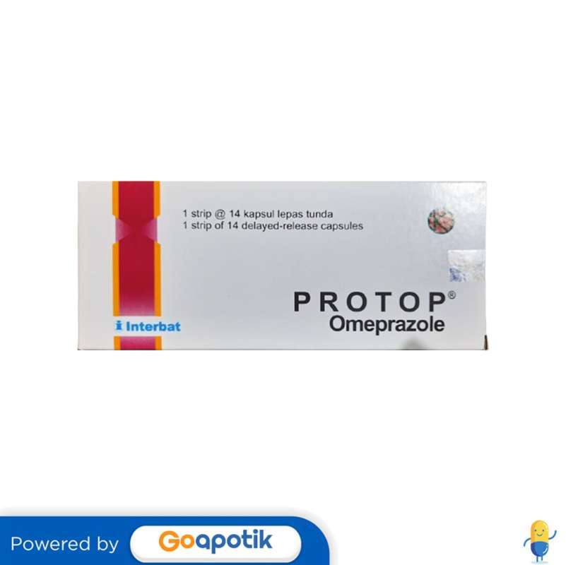 Jual Protop 20 Mg Box 14 Kapsul Di Seller Apotek 168 - Margahayu, Kota ...