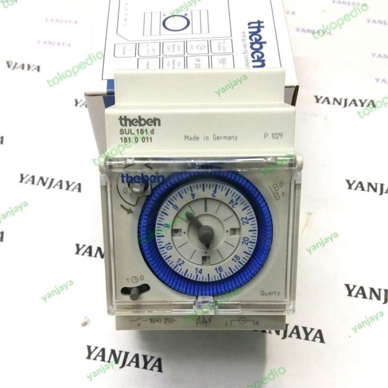 Promo Promo Timer Analog Time Switch Timer Theben Sul181d Timer 24jam