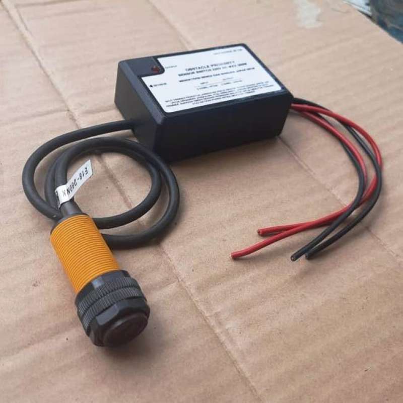 Promo Saklar Sensor Deteksi Orang Benda Jarak 80cm 220v Ac Proximity ...