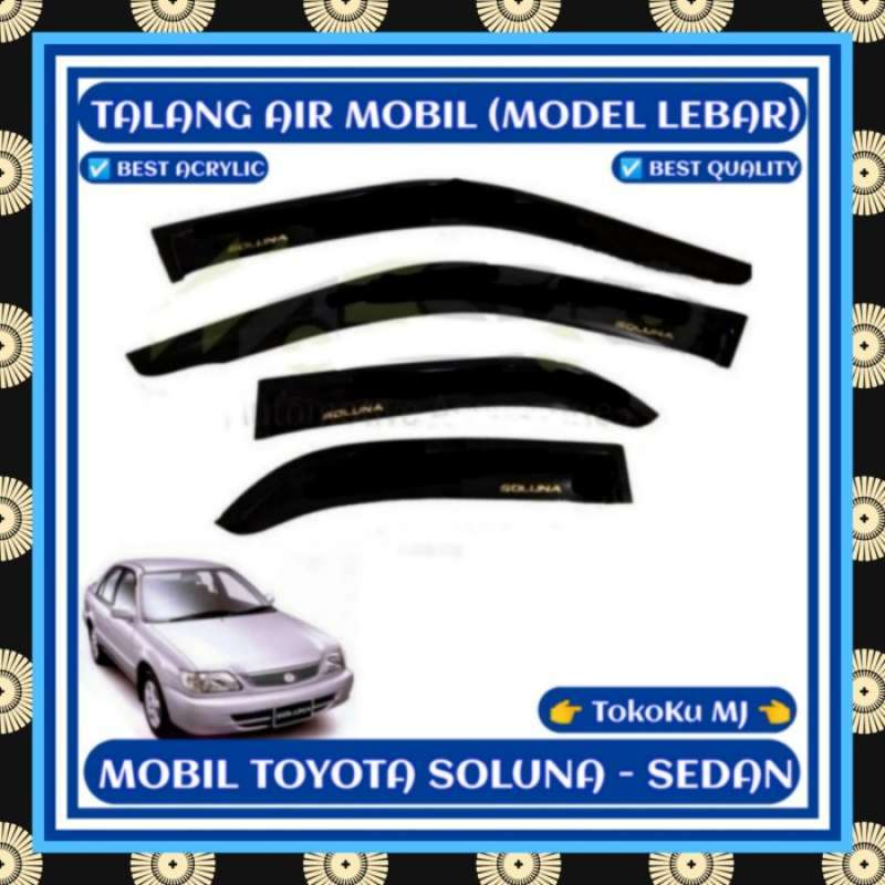 Promo Talang Air Mobil Soluna [model Lebar] 4 Pintu Full Set Diskon 24% ...