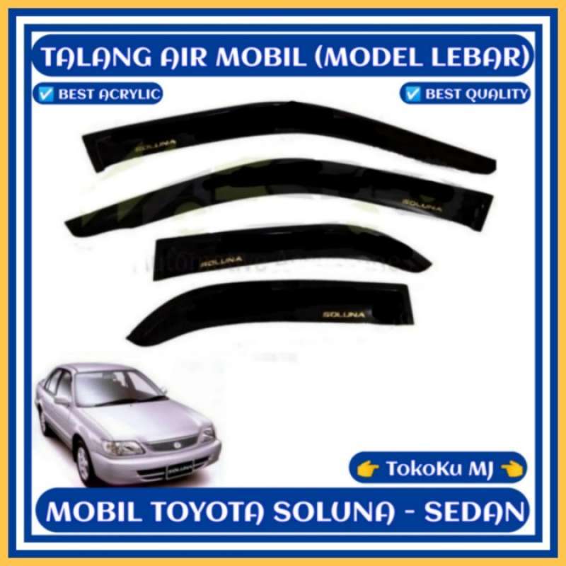 Promo Talang Air Mobil Soluna [model Lebar] 4 Pintu Full Set Diskon 24% ...