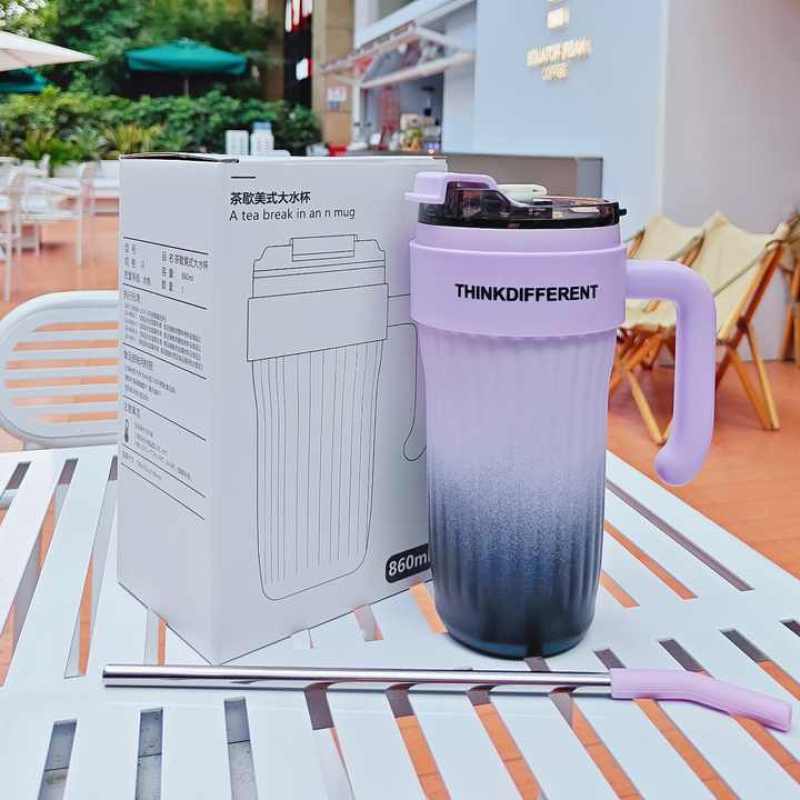 Jual Tumbler Labu Jumbo Botol Cangkir Mug Coffee Stainless Steel 860ml ...