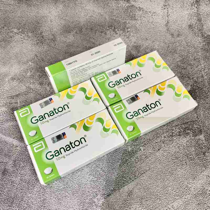 Jual Ganaton Itopride Hydrochloride 50 Mg Isi 30 Tablets Di Seller ...