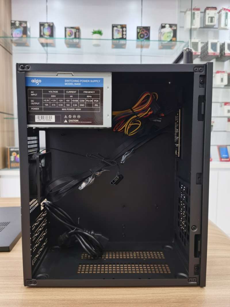 Jual Aigo Q16 M-atx Office Pc Casing [include Psu 400 Watt + 1 Fan] Di Seller Alfa Artha Andhaya ...