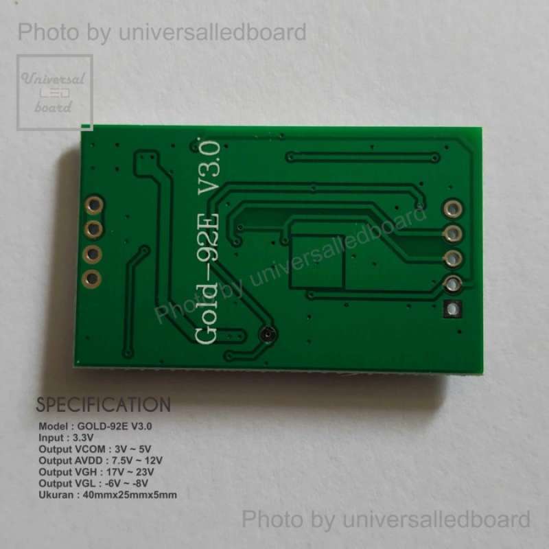Jual Gacun Tcon Boost Module Lcd Vcom Vgl Vgh Avdd Adjustable Input 3 ...