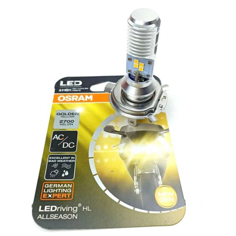 Jual Osram Bohlam Lampu Motor Led Kuning 2700k H6 M5 T19 Semua Bebek ...