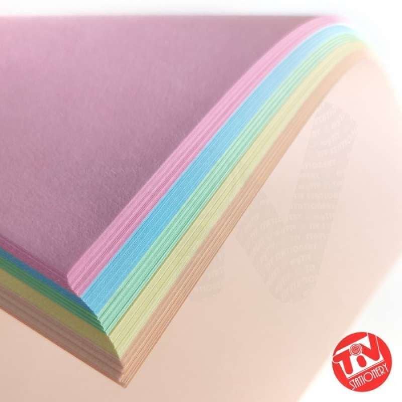 Jual Kertas Hvs Paperfine Warna A4 80 Gsm (1 Pack = 25 Lembar) - Merah ...