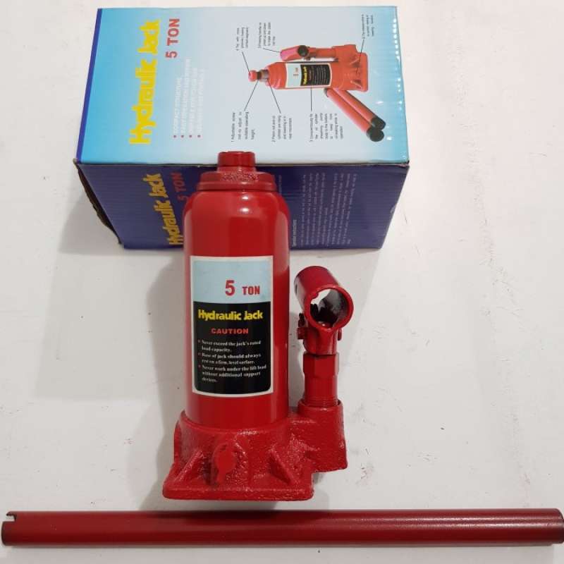 Promo Hydraulic Jack 5 Ton / Dongkrak Botol 5 Ton Merk Mec Diskon 18% ...