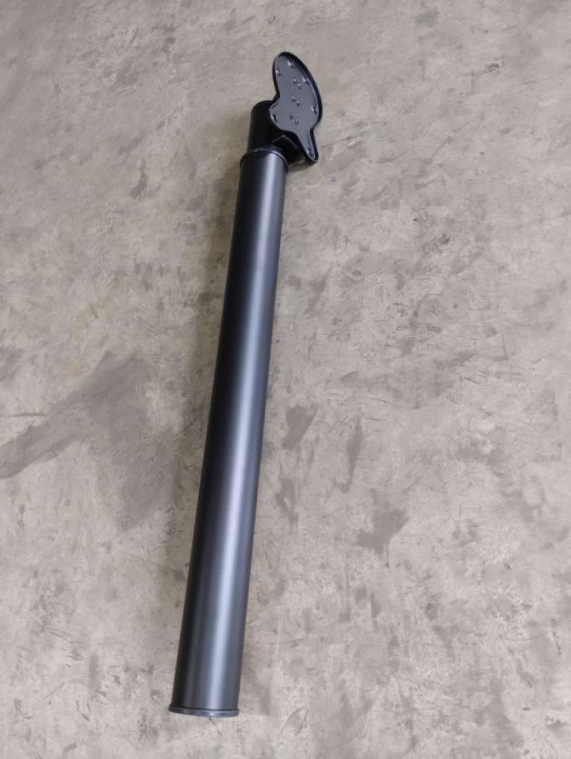 Promo Foldable And Extendable Table Leg Km504 Round 710-1200 Yane Black ...