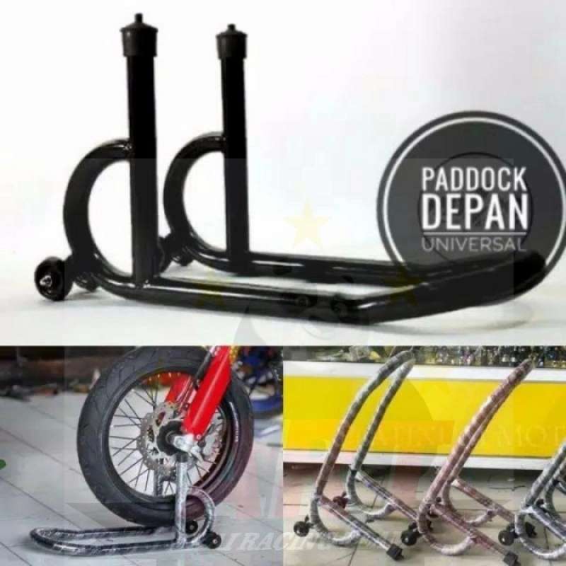 Promo Standar Paddock Pedok Motor Depan Universal Diskon 23% Di Seller ...