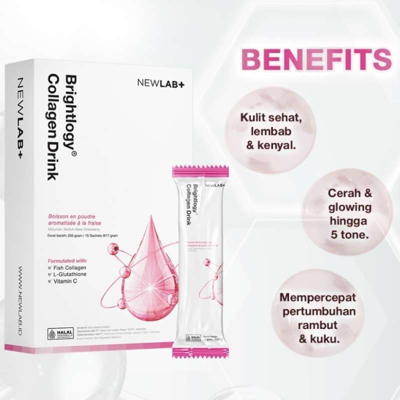 Jual Newlab Brightlogy Collagen Drink Minuman Collagen Isi 15 Sachet ... Jual Newlab Brightlogy Collagen Drink Minuman Collagen Isi 15 Sachet ...