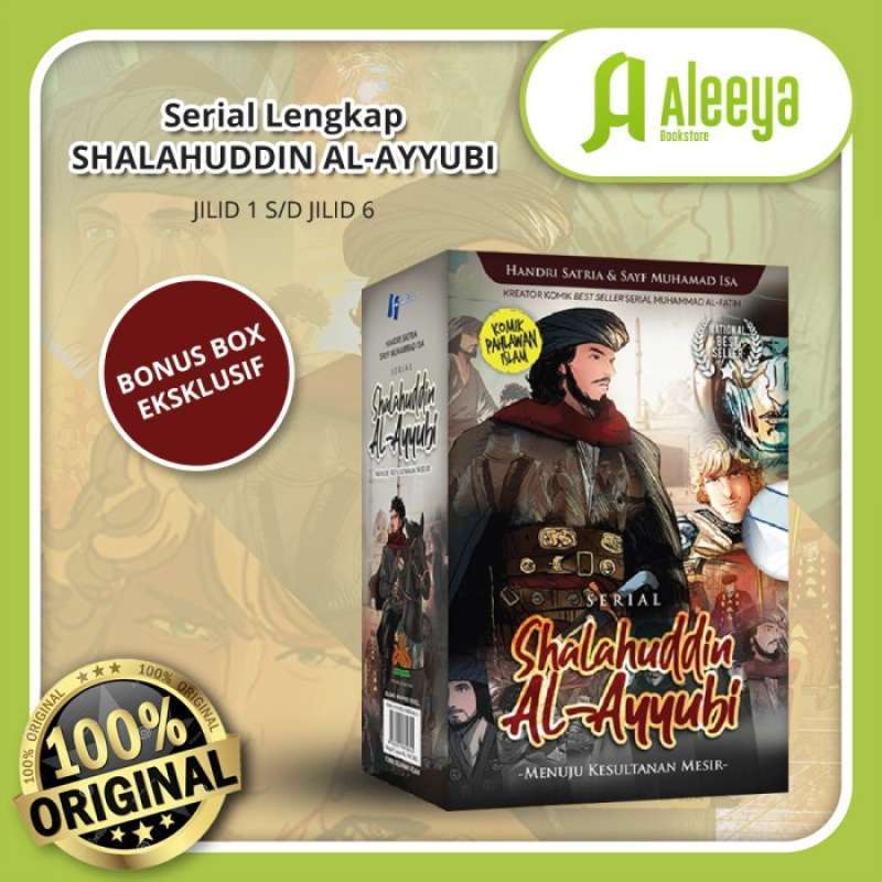 Promo Komik Salahuddin Al Ayyubi Lengkap 1-6 Diskon 24% Di Seller Huka Shop - Kebon Jeruk, Kota ...