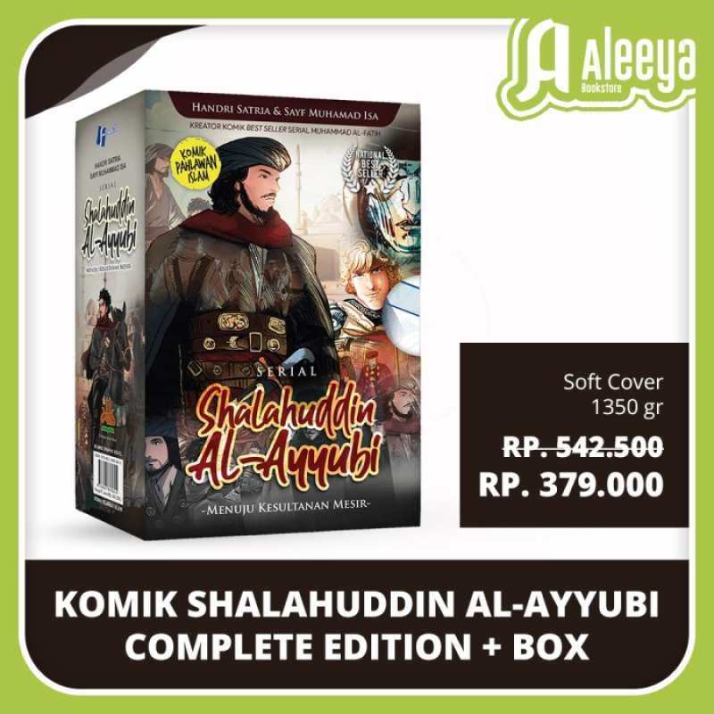 Promo Komik Salahuddin Al Ayyubi Lengkap 1-6 Diskon 24% Di Seller Huka Shop - Kebon Jeruk, Kota ...