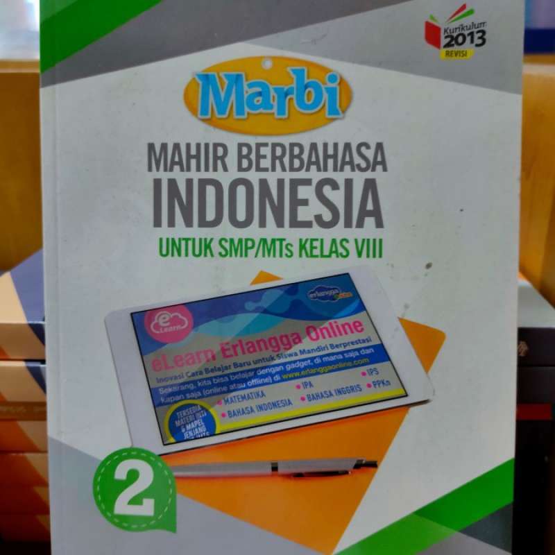 Promo Marbi Mahir Berbahasa Indonesia Smp Mts Kelas Viii/8 Erlangga ...