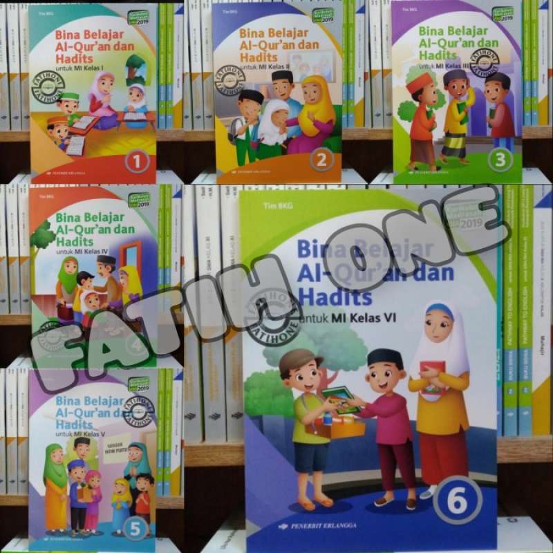 Promo Buku Bina Belajar Al-qur'an Dan Hadits Mi Kelas 1 2 3 4 5 6 Kma 2019 - Multicolor Kelas 5 ...
