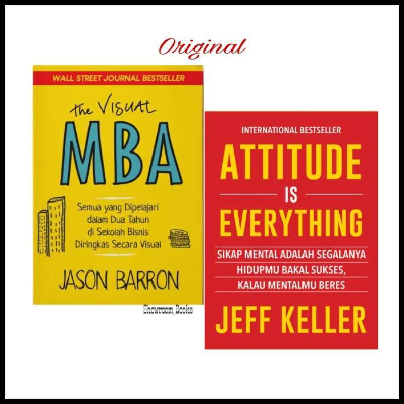 Promo Bundling Buku The Visual Mba Dan Attitude Is Everything Diskon 25% Di Seller Huka Shop ...