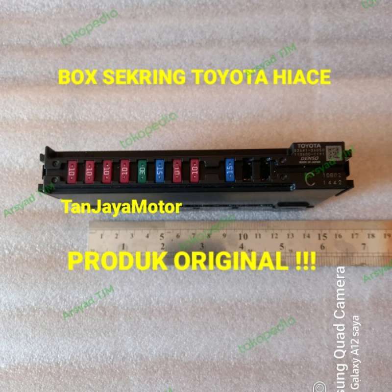 Promo Relay Integration No.2 Box Boks Kotak Sekring Toyota Hiace Diskon 50% Di Seller Seaesaw ...