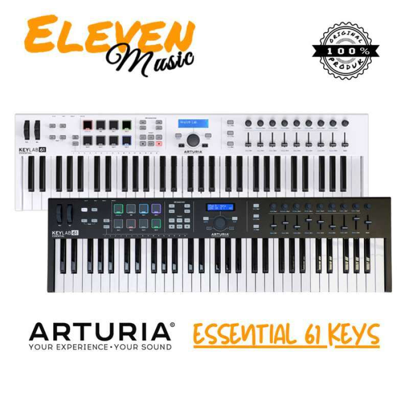 Promo Arturia Keylab Essential 61 Midi Keyboard Controller Diskon 23% ...