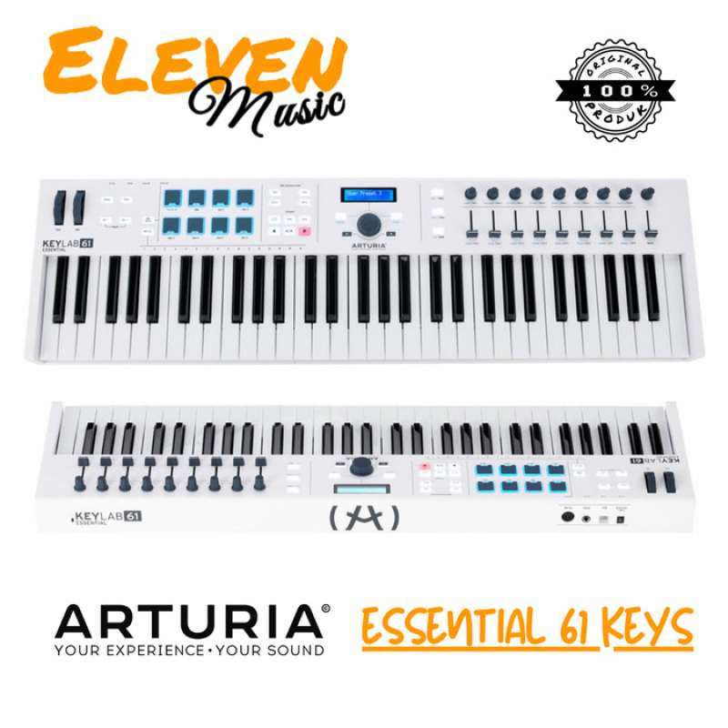 Promo Arturia Keylab Essential 61 Midi Keyboard Controller Diskon 23% ...