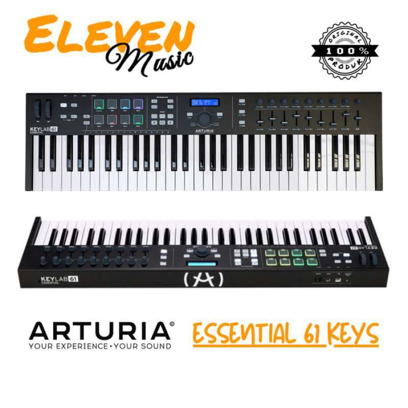 Promo Arturia Keylab Essential 61 Midi Keyboard Controller Diskon 23% ...