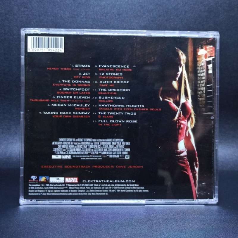 Promo Cd Ost Elektra The Album Evanescence The Donnas Submersed Switchfoot Diskon 23% Di Seller ...