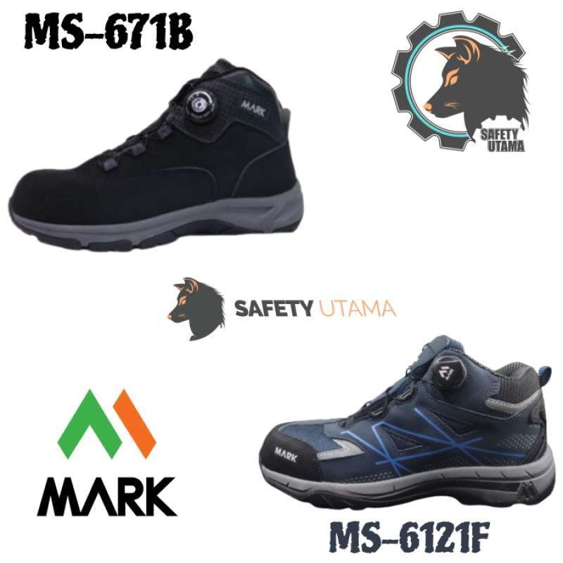 Promo Sepatu Safety Shoes Mark Fast Track Export - Ms 671b 47 Diskon 50 ...