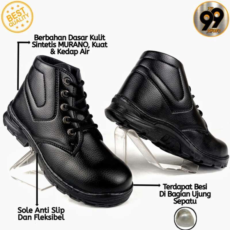 Promo Sepatu Safety Boots - Sepatu Kerja Safety Proyek Industri Safety ...