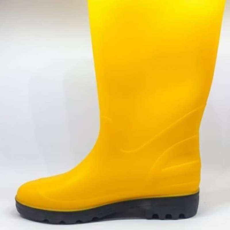 Promo Sepatu Boot Apd Kuning Safety Shoes Bkn Mackers Ando Tinggi 39cm ...