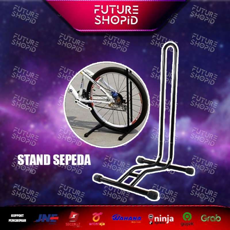 Promo Stand Parkir Sepeda Standing Bike Display Bracket Holder Sepeda ...