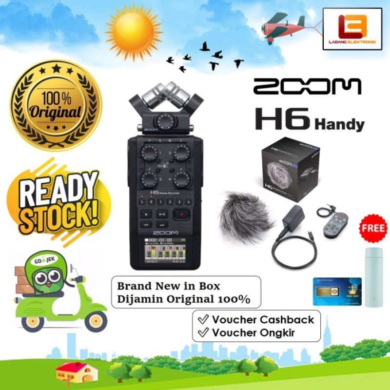 Promo Zoom H6 Handy Recorder Diskon 50% Di Seller Dr Barang Store ...