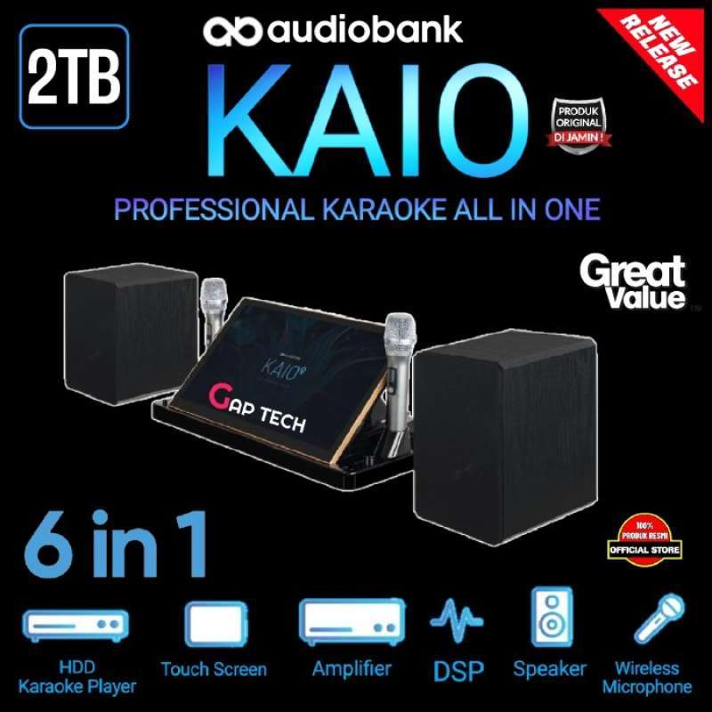 Jual Audiobank Kaio Professional All In One Karaoke System Original ...