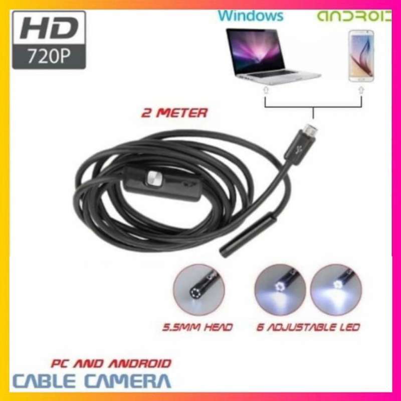 Jual Endoscope Camera Android And Pc Waterproof Di Seller Owl Store ...