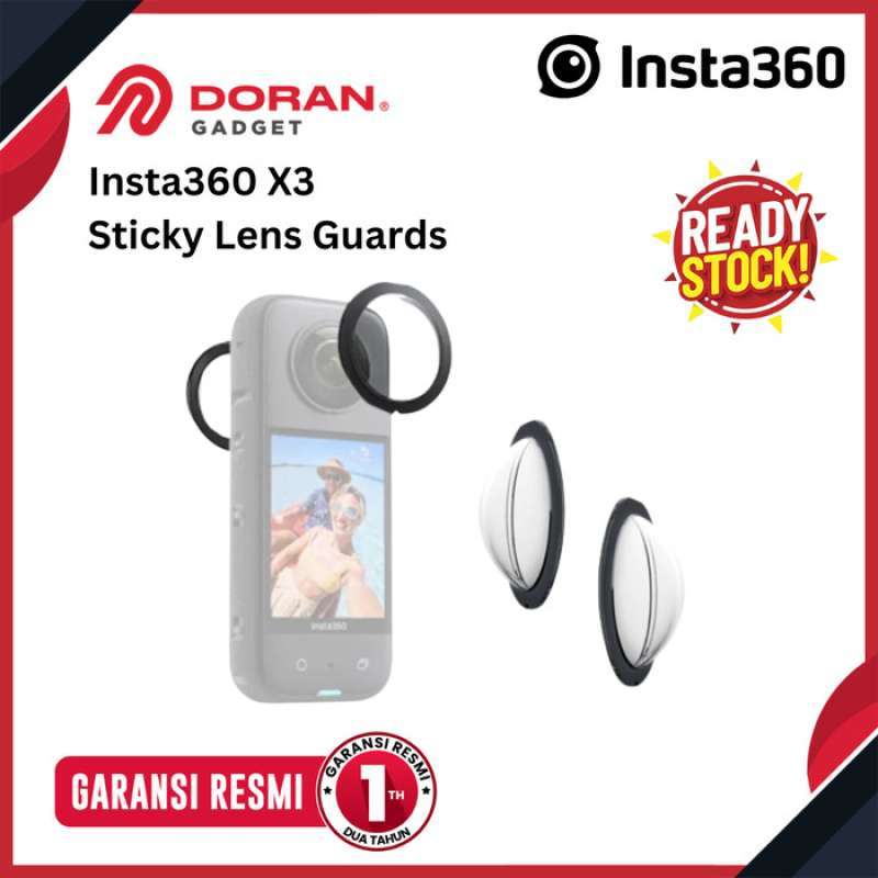 Jual Insta360 One X3 Sticky Lens Guard - Insta 360 One X3 Lens Protector Di Seller Owl Store ...