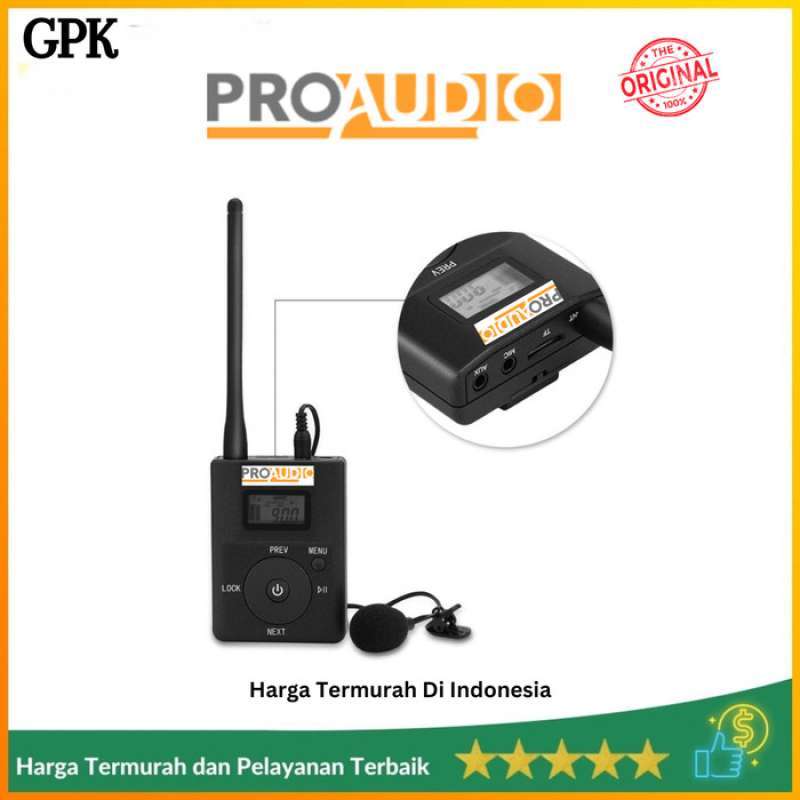 Promo Audio Transmitter Fm Radio Portable Tour Guide Sistem Diskon 23% ...